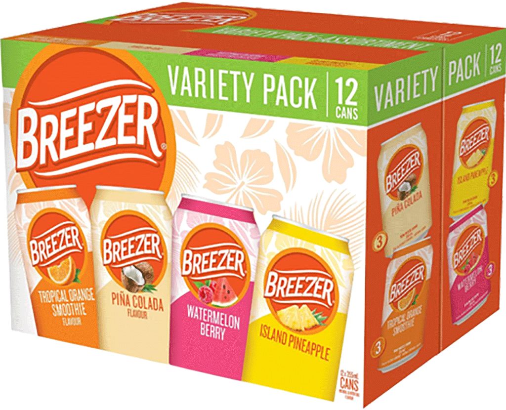 Bacardi Breezer Variety Pack 355 ml 12 pack – Emerson Duty Free