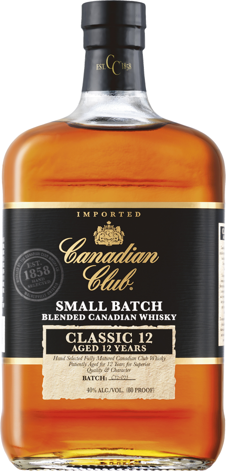 Canadian Club Classic 12 Year Canadian Whisky 1 Litre – Emerson Duty Free
