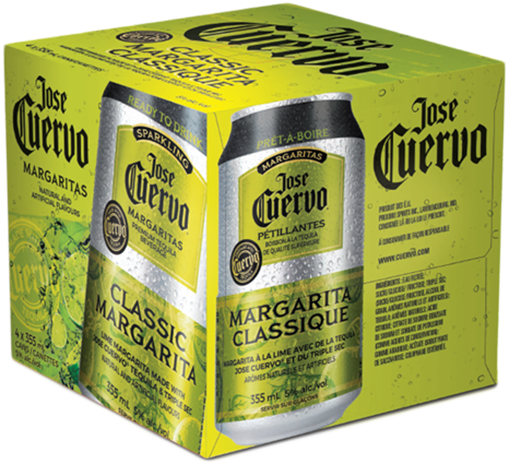 Jose Cuervo Classic Margarita 355ml 4 pack – Emerson Duty Free