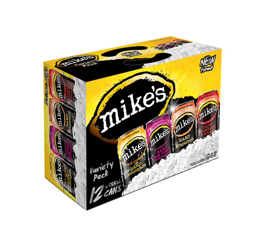 Mike's Hard Variety Pack 355ml 12 pack – Emerson Duty Free